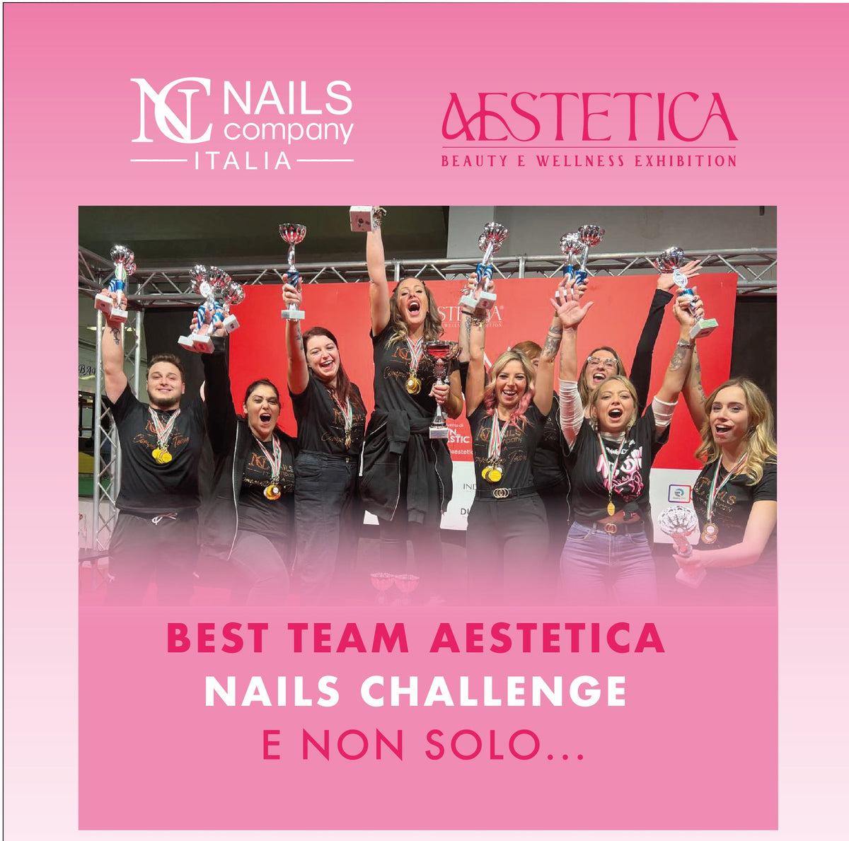 Aestetica Nails Challenge: la vittoria del team Nails Company Italia n ...